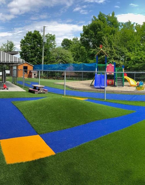 Coloured Turf | PolyBlue | Blue Artificial Turf | SGC
