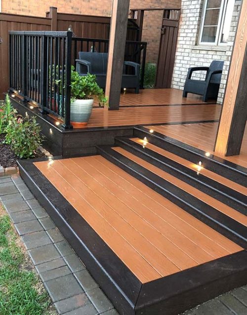 Deck Boards - Ezdeck Natural Composite Decking Boards - SGC