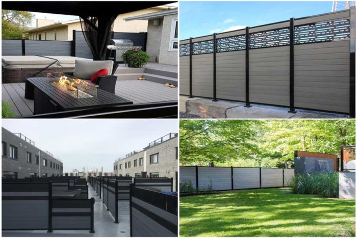 Composite Fencing Boards - Ezfence Design Boards - SGCPRODUCTS EN