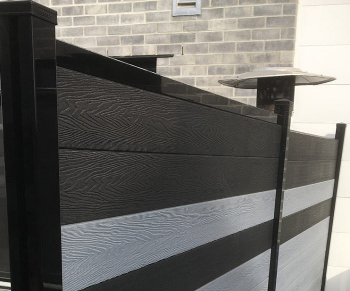 Your best composite Outdoor Privacy Screen | Ezfence Natural