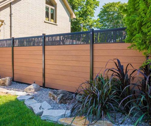 Your best composite Outdoor Privacy Screen | Ezfence Natural