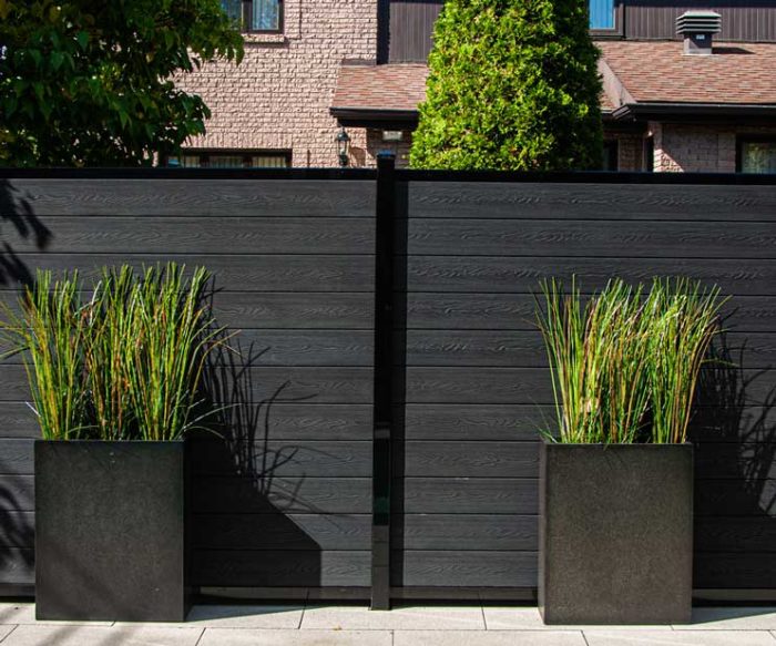 Your best composite Outdoor Privacy Screen | Ezfence Natural
