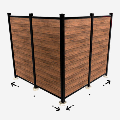 Plan Your Fence Project - Ezfence Composite Fencing Systems - SGC