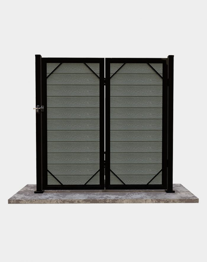 Portes composite pour clôtures en composite Ezfence | GSQ