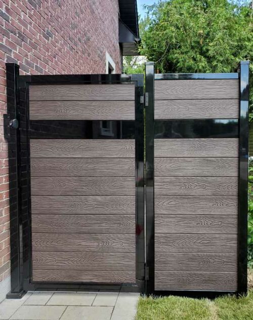 Double fence Gate Kit - up to 120 inch and 6ft length - SGC