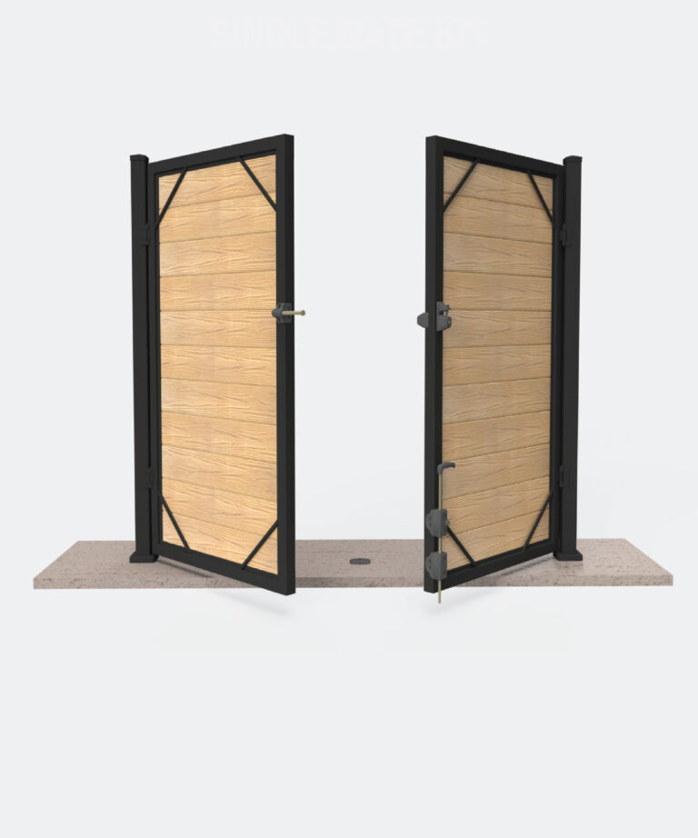 Double Gate - Secure Gate From 48 inch to 89 inch and 6ft length - SGC